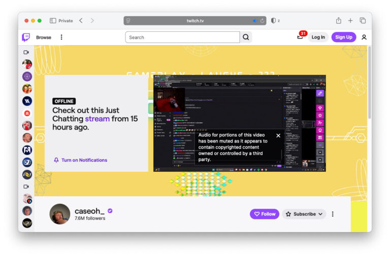 CaseOh’s Journey: Maintenance Worker to Millionaire Streamer