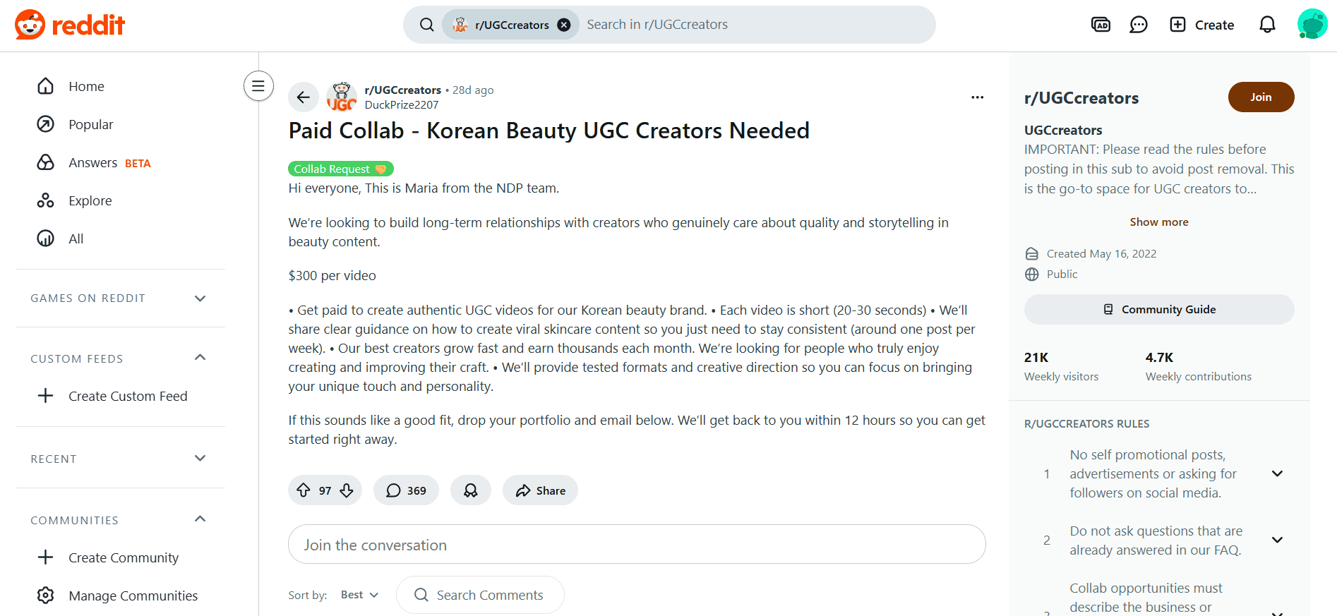 How to Become a UGC Creator and Get Paid to Make Content - Stan Blog