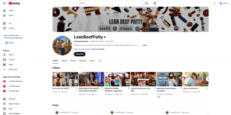Lean Beef Patty: Age, Real Name, Height & Net Worth 2026